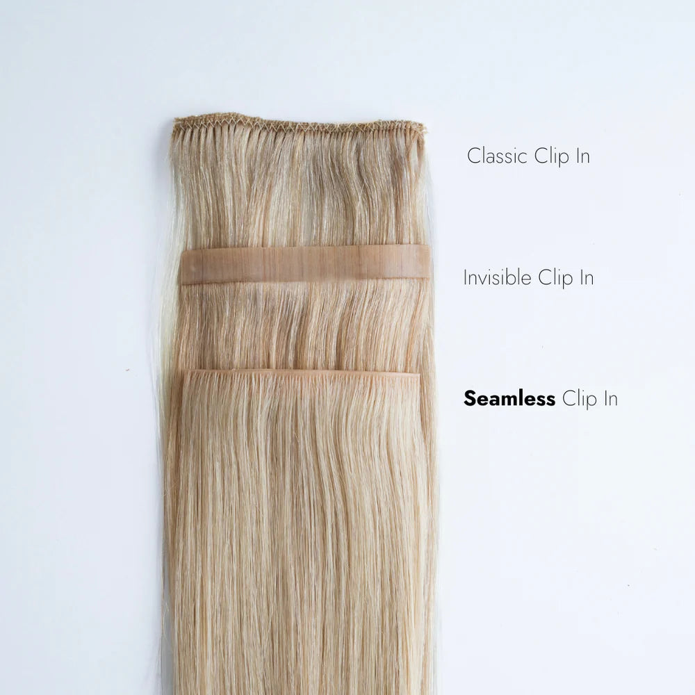 NEW 8 Piece Seamless Clip In Box Set 22" 150g – Emilly Hadrill Hair ...